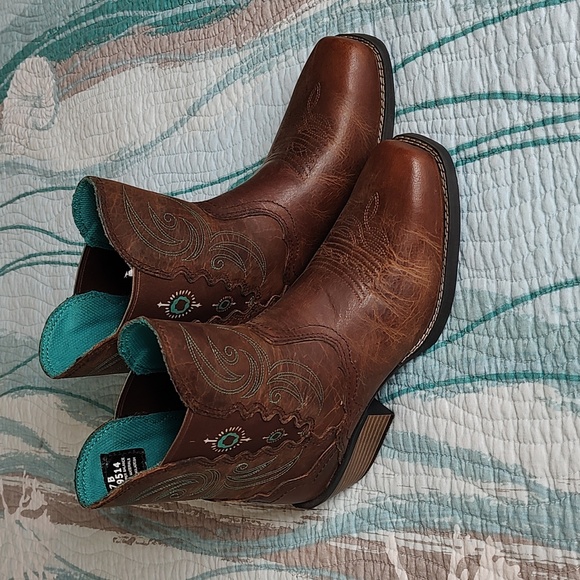 Justin Boots | Shoes | Justin Boots Womens Leather Upper L954 Size 7 B ...
